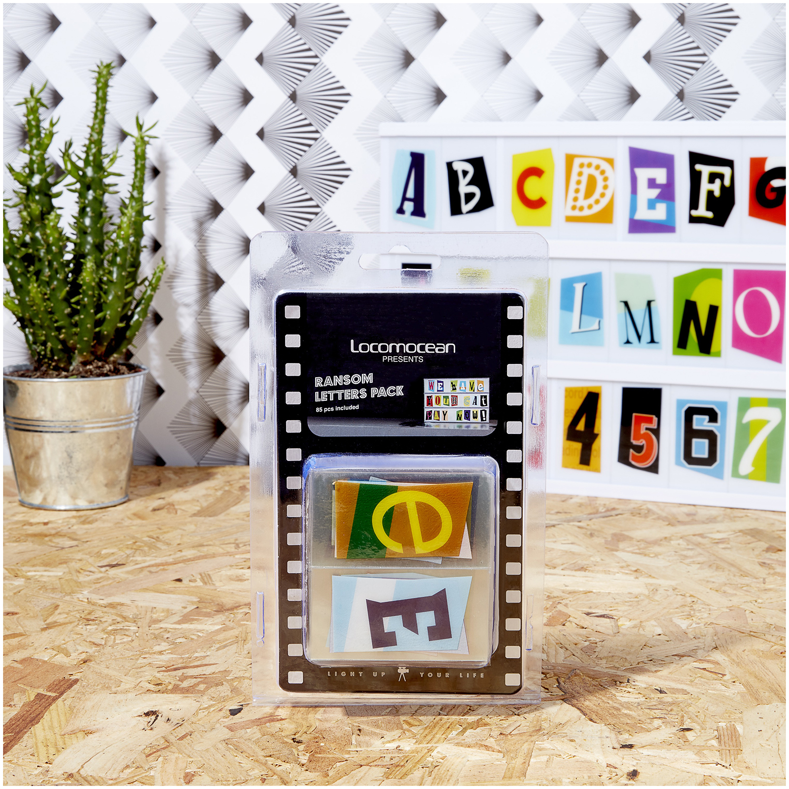 A4 Cinematic Lightbox Letters Pack - Ransom Traditional Gifts | Zavvi A4 Cinematic Lightbox Letters Pack - Ransom Traditional Gifts | Zavvi