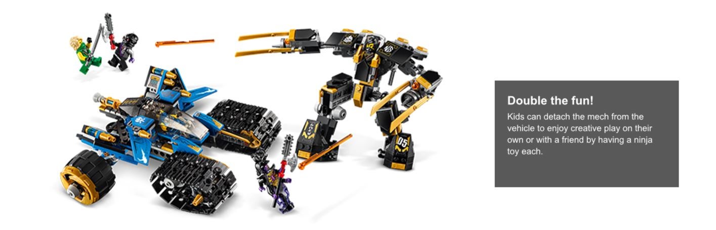LEGO Ninjago: Thunder Raider Building Set (71699) Toys - Zavvi US