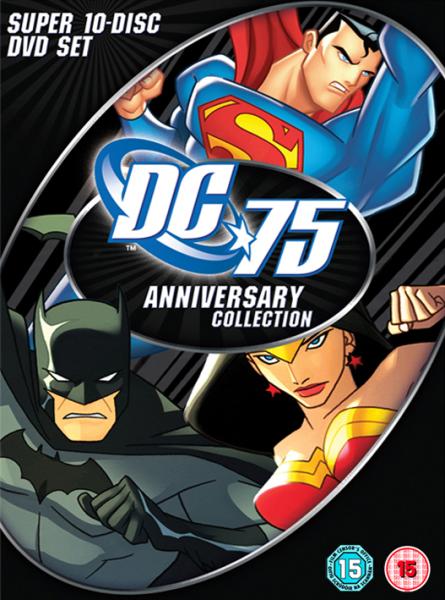 DC Comics 75th Anniversary Collection (10 Disc) DVD | Zavvi
