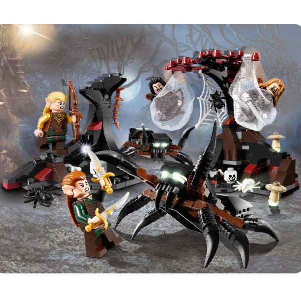 LEGO The Hobbit: Escape from Mirkwood Spiders (79001) | IWOOT
