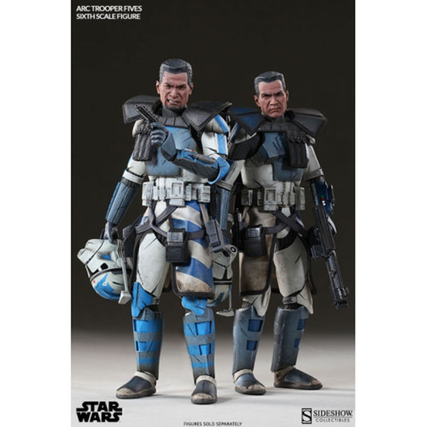 Sideshow Collectibles Star Wars ARC Clone Trooper: Fives Phase II 1:6 ...