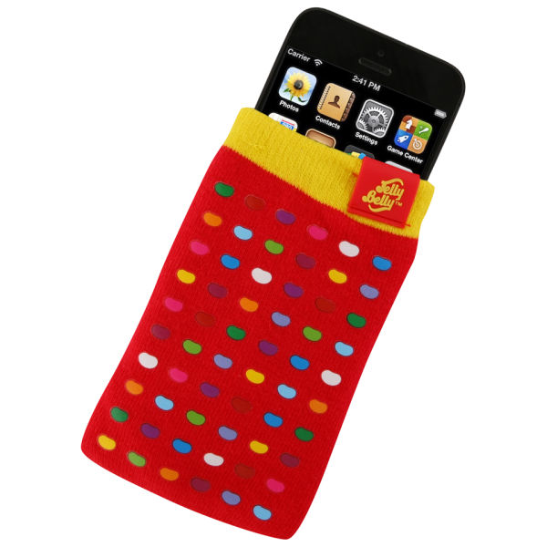 Jelly Belly Mobile Phone Sock - Very Cherry | IWOOT