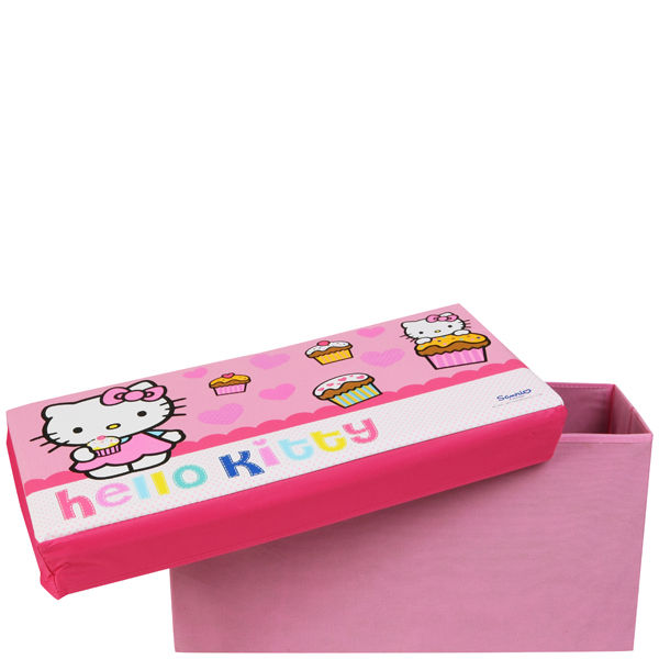 Hello Kitty Storage Box Bench | IWOOT