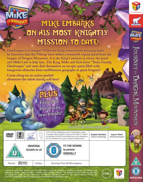 Mike the Knight: Journey to Dragon Mountain DVD | Zavvi