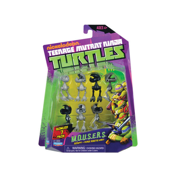 Teenage Mutant Ninja Turtles Mousers 7-Pack Toys | Zavvi