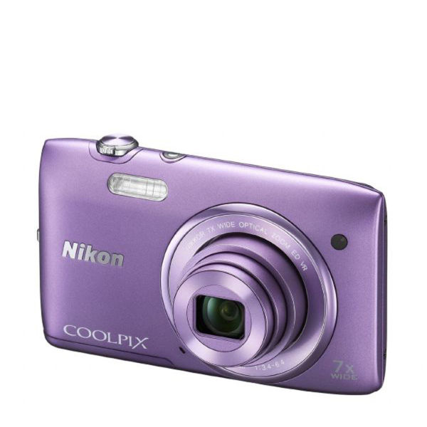Nikon Coolpix S3500 Compact Digital Camera - Purple (20MP, 7x Optical ... Nikon Coolpix S3500 Compact Digital Camera - Purple (20MP, 7x Optical ...