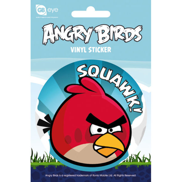 Angry Birds Bird - Vinyl Sticker - 10 x 15cm Merchandise | Zavvi