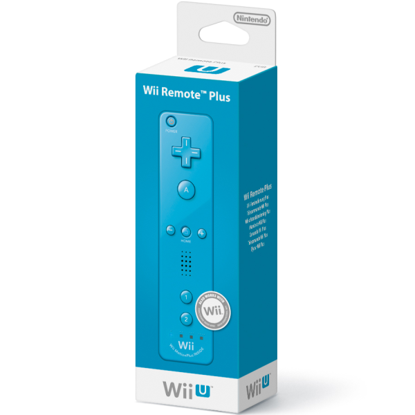 Wii U Remote Plus - Blue | IWOOT