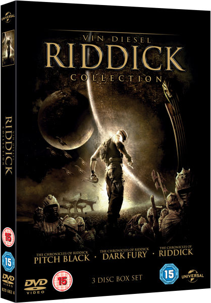 The Riddick Collection DVD | Zavvi