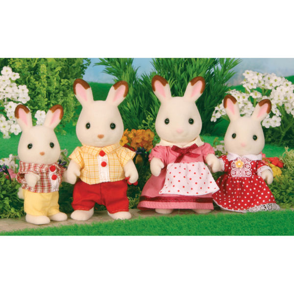 Sylvanian Families: Chocolate rabbit family Toys | Zavvi Australia