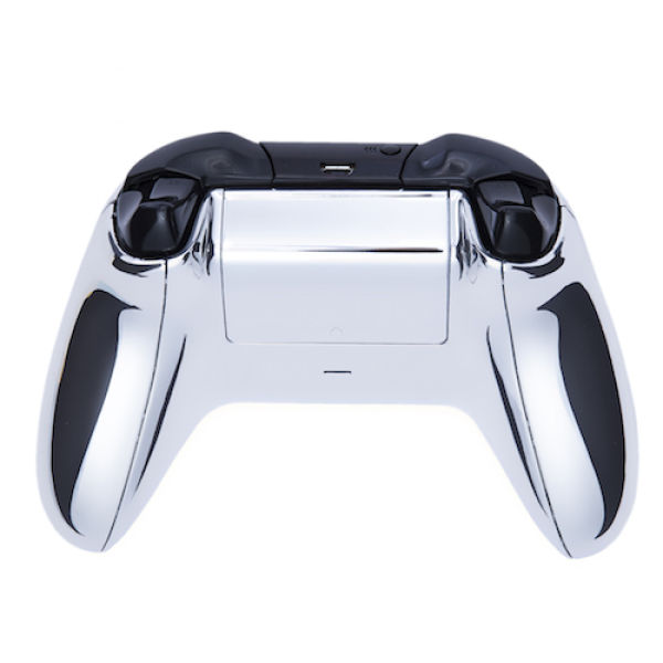 Xbox One Wireless Custom Controller - Chrome Silver Games Accessories ...