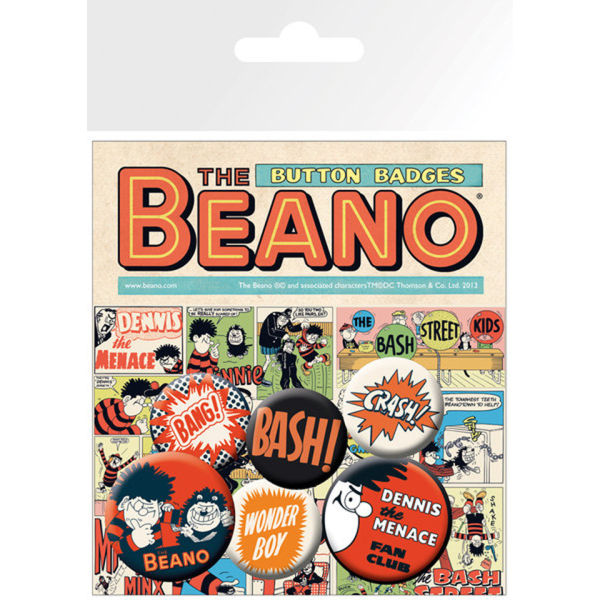 Beano Dennis the Menace Classic - Badge Pack Merchandise | Zavvi
