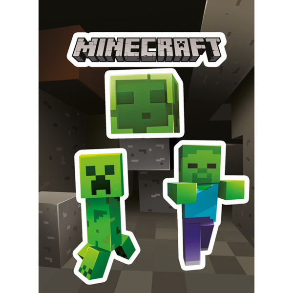 Minecraft Creepers - Vinyl Sticker Pack Merchandise | Zavvi