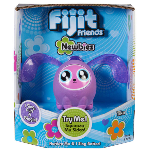 Fijit Friend Newbies Figure - 'Tika' Purple Toys | Zavvi