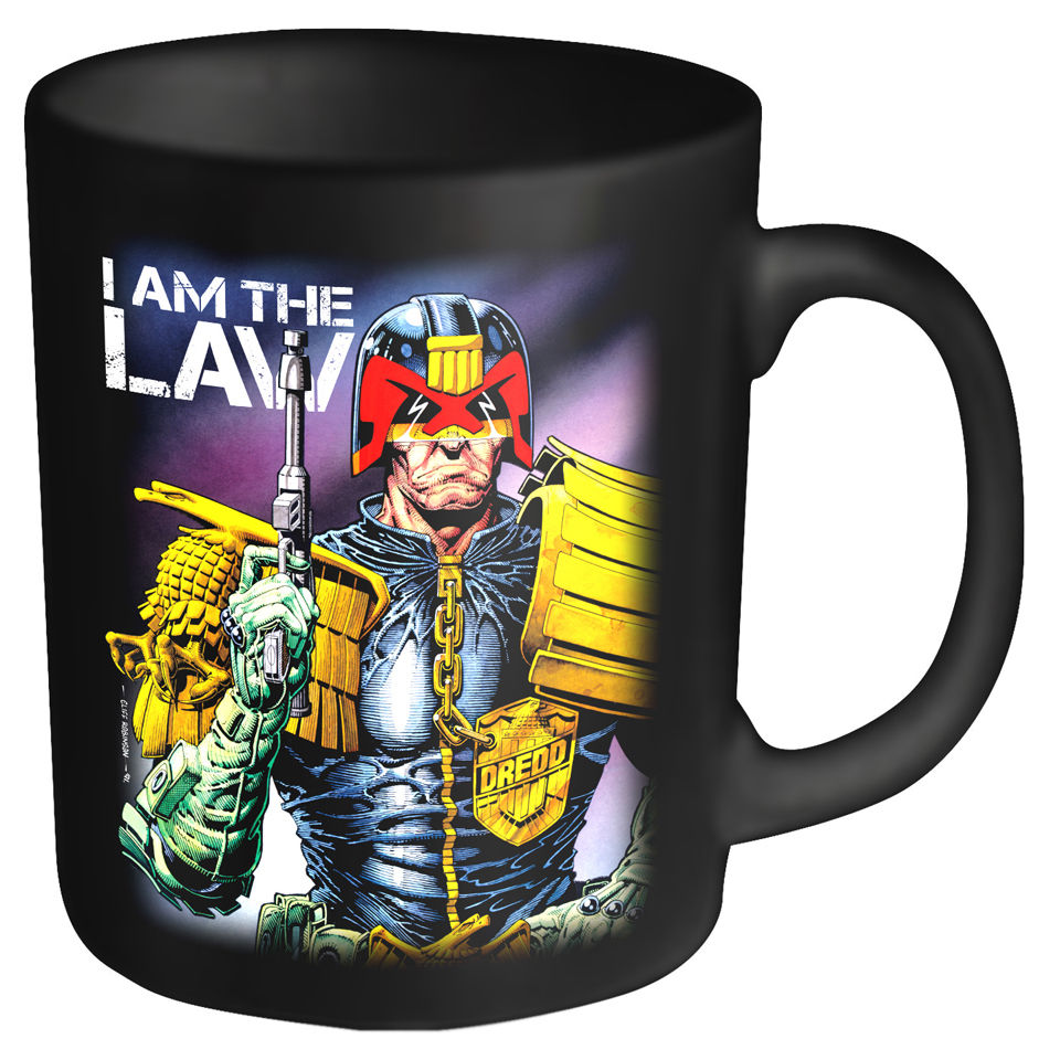 Judge Dredd I am the Law Mug Merchandise - Zavvi UK