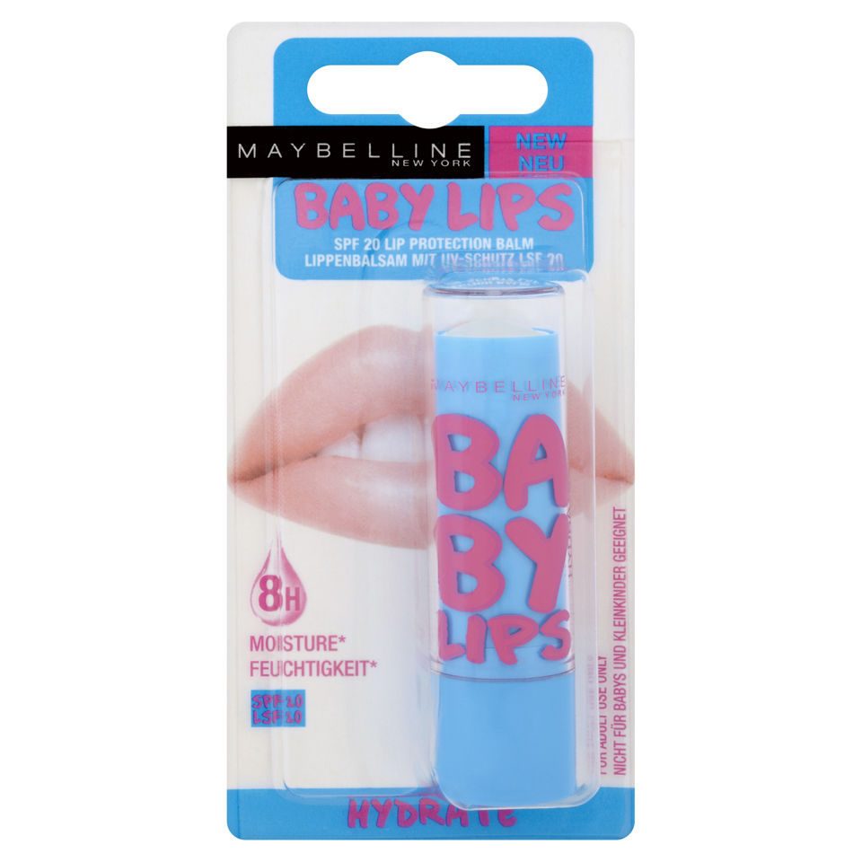 Maybelline Baby Lips Lip Balm - Hydrate | Free Shipping | Lookfantastic