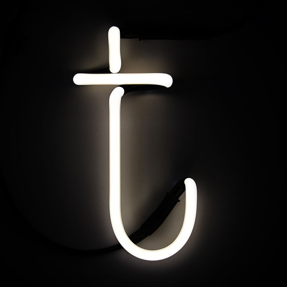 Seletti Neon Wall Light - Letter T Homeware | Zavvi.com