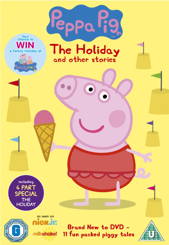 Peppa Pig - Volume 19: The Holiday DVD | Zavvi