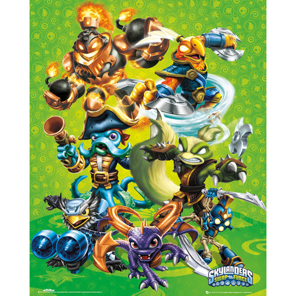 Skylanders Swap Force Group - Mini Poster - 40 x 50cm Merchandise | Zavvi