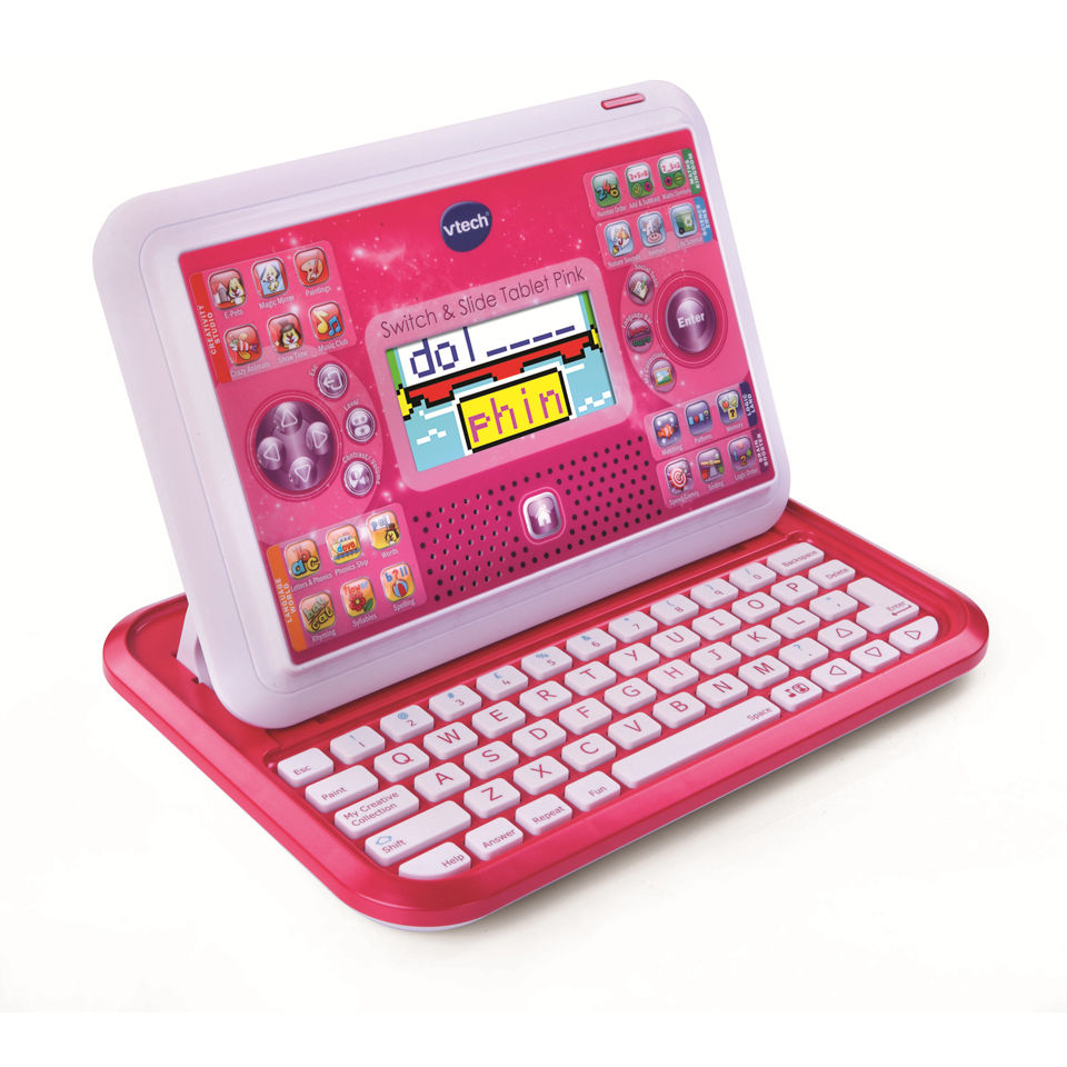 Vtech Smart Slide Tablet - Pink | IWOOT
