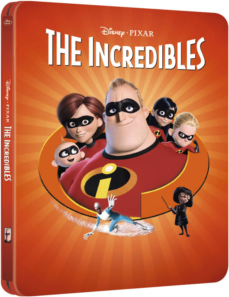 The Incredibles - Zavvi Exclusive Limited Edition Steelbook (The Pixar ...