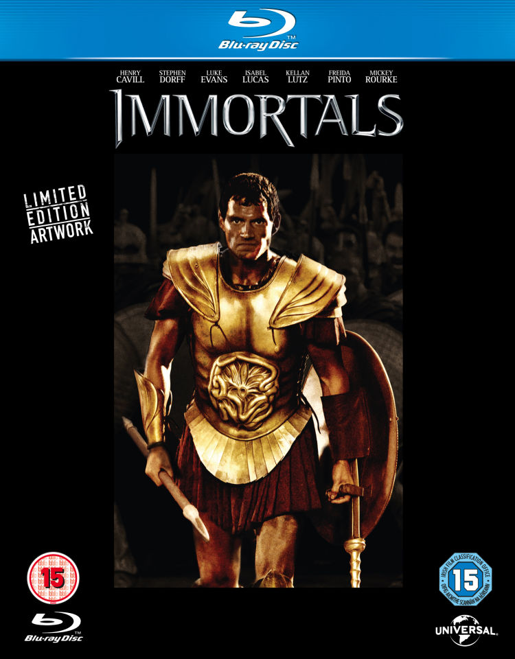 Immortals - Original Poster Series Blu-ray | Zavvi