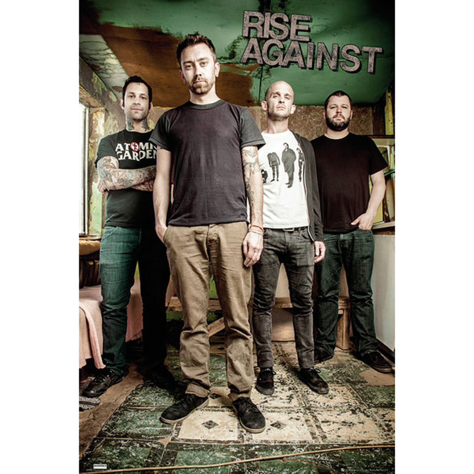 Rise Against Band Maxi Poster (61 x 91.5cm) | IWOOT