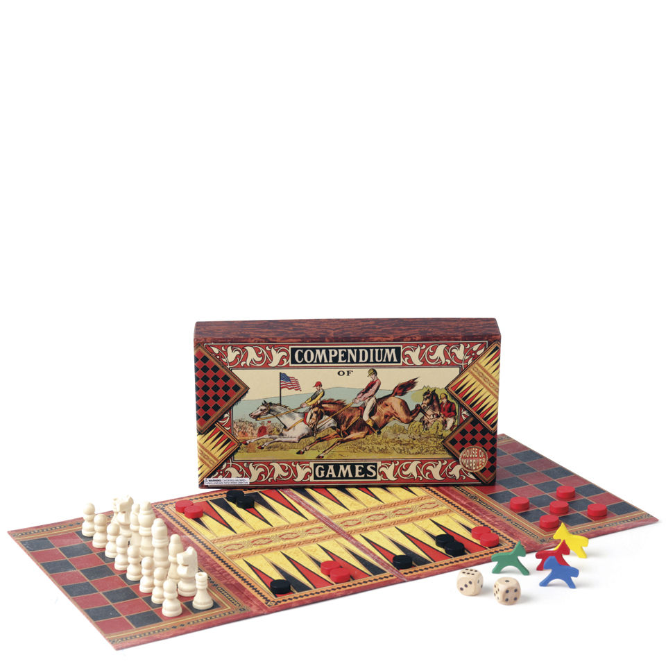 Compendium of Games - Retro Board Game | IWOOT