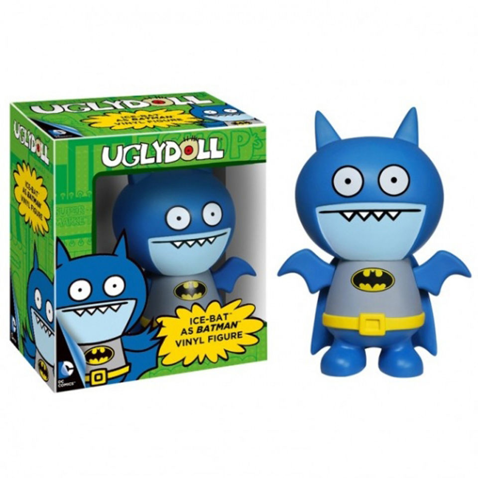 DC Comics Uglydolls Ice-Bat As Batman Pop! Vinyl Figures Merchandise ...