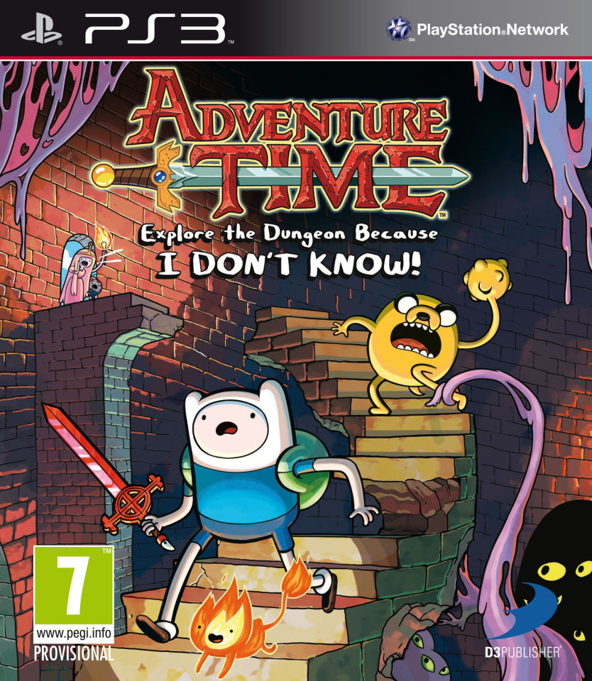 Adventure Time: Explore The Dungeon Because I DON'T KNOW! PS3 | Zavvi.com