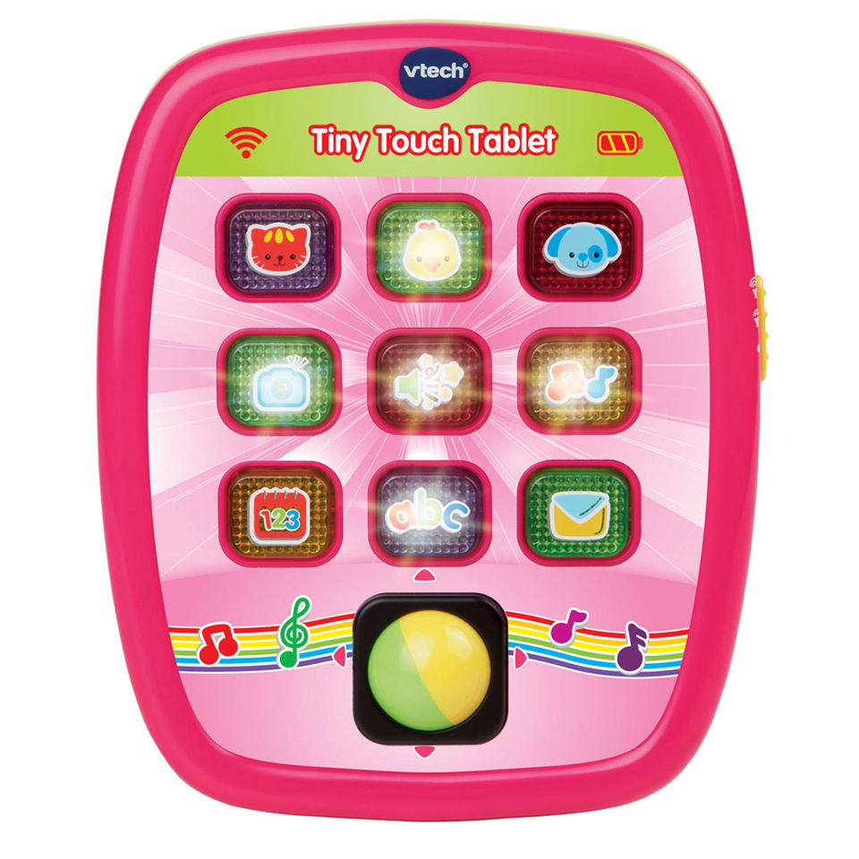 Vtech Tiny Touch Tablet - Pink Toys - Zavvi UK