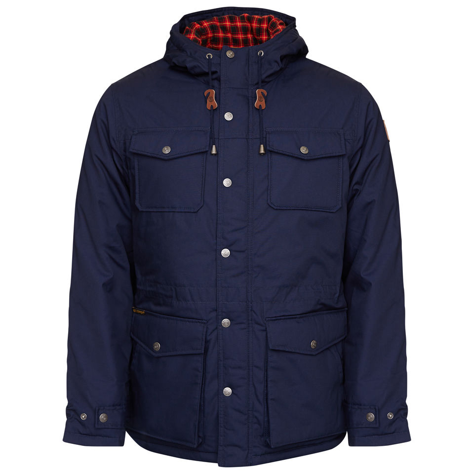 Element Men's Hemlock Four Pocket Canvas Jacket - Navy Blue Clothing ...