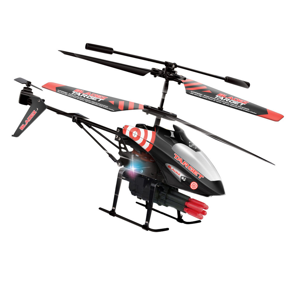 Bladez Target Missile 3ch Gyro Helicopter | IWOOT