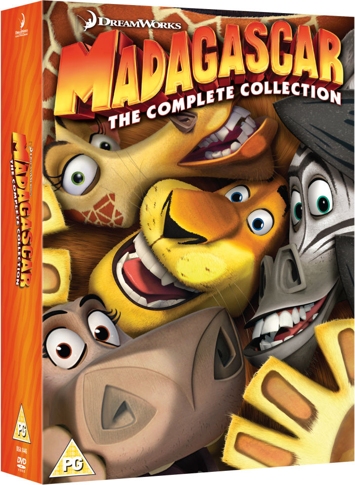 Madagascar 1-3 Box Set DVD | Zavvi
