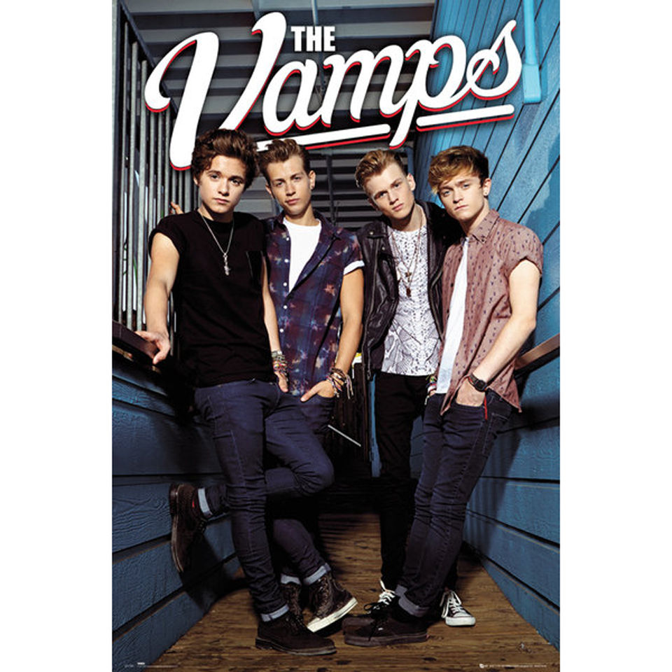 The Vamps Standing - Maxi Poster - 61 x 91.5cm Merchandise | Zavvi