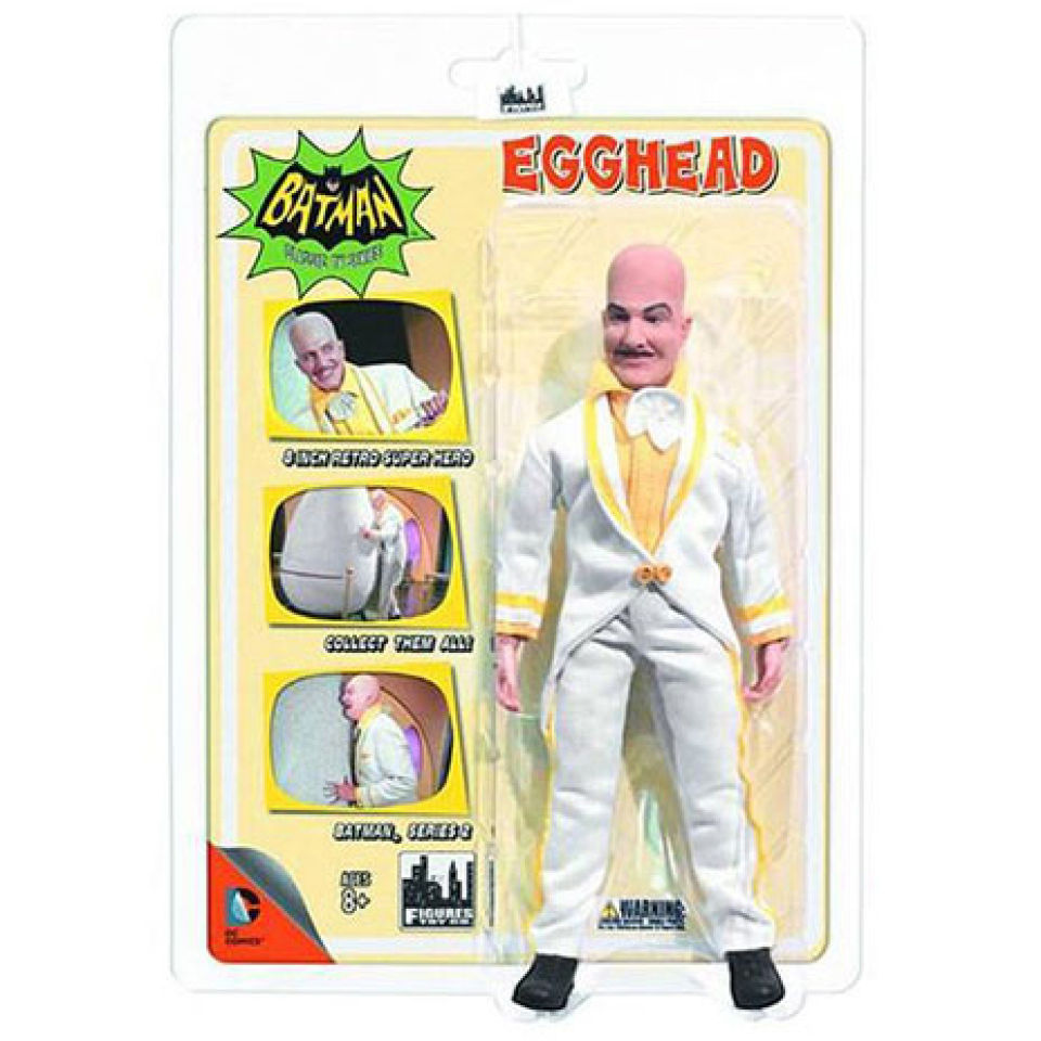 DC Comics Batman 1966 TV Series Egghead 8 Inch Action Figure ...