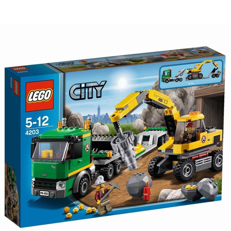 LEGO City: Excavator Transport (4203) Toys | Zavvi