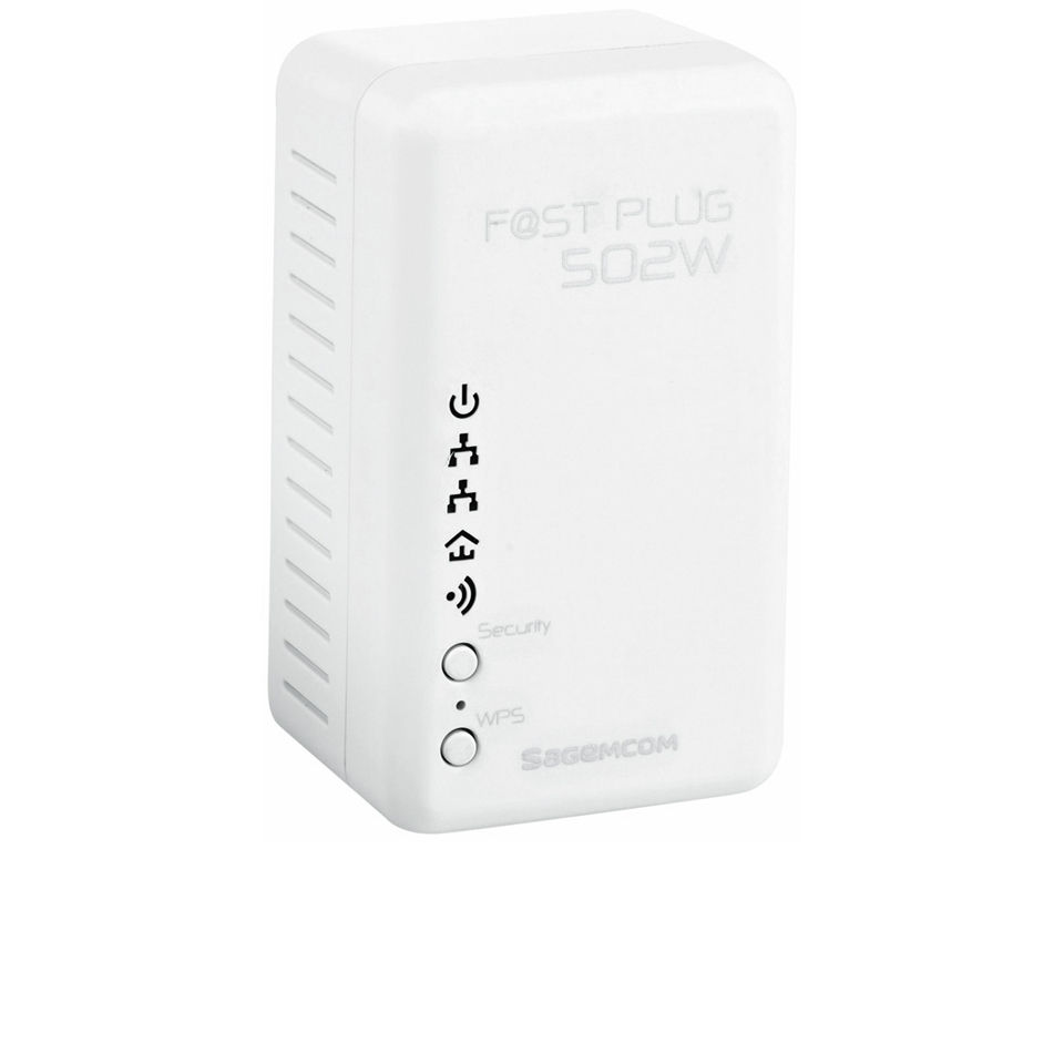 Sagemcom Fast Plug 502W Powerline WiFi Extender | IWOOT