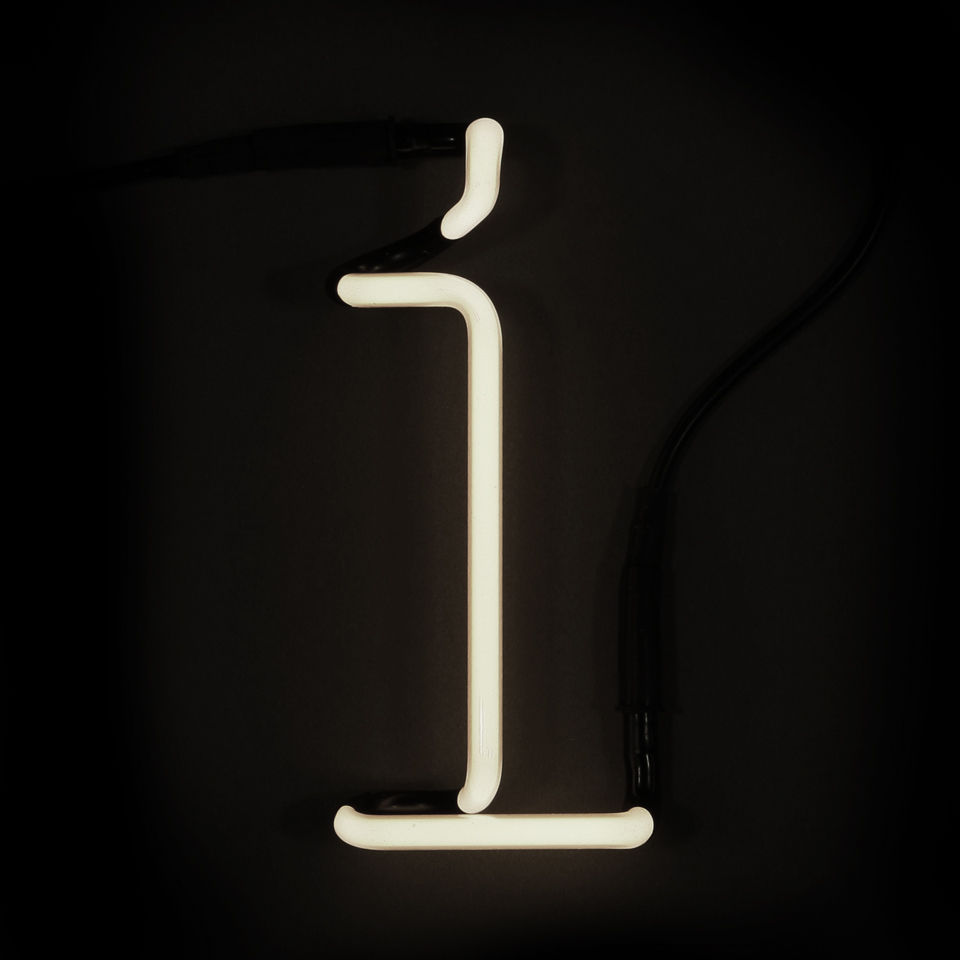 Seletti Neon Wall Light - Letter I | IWOOT