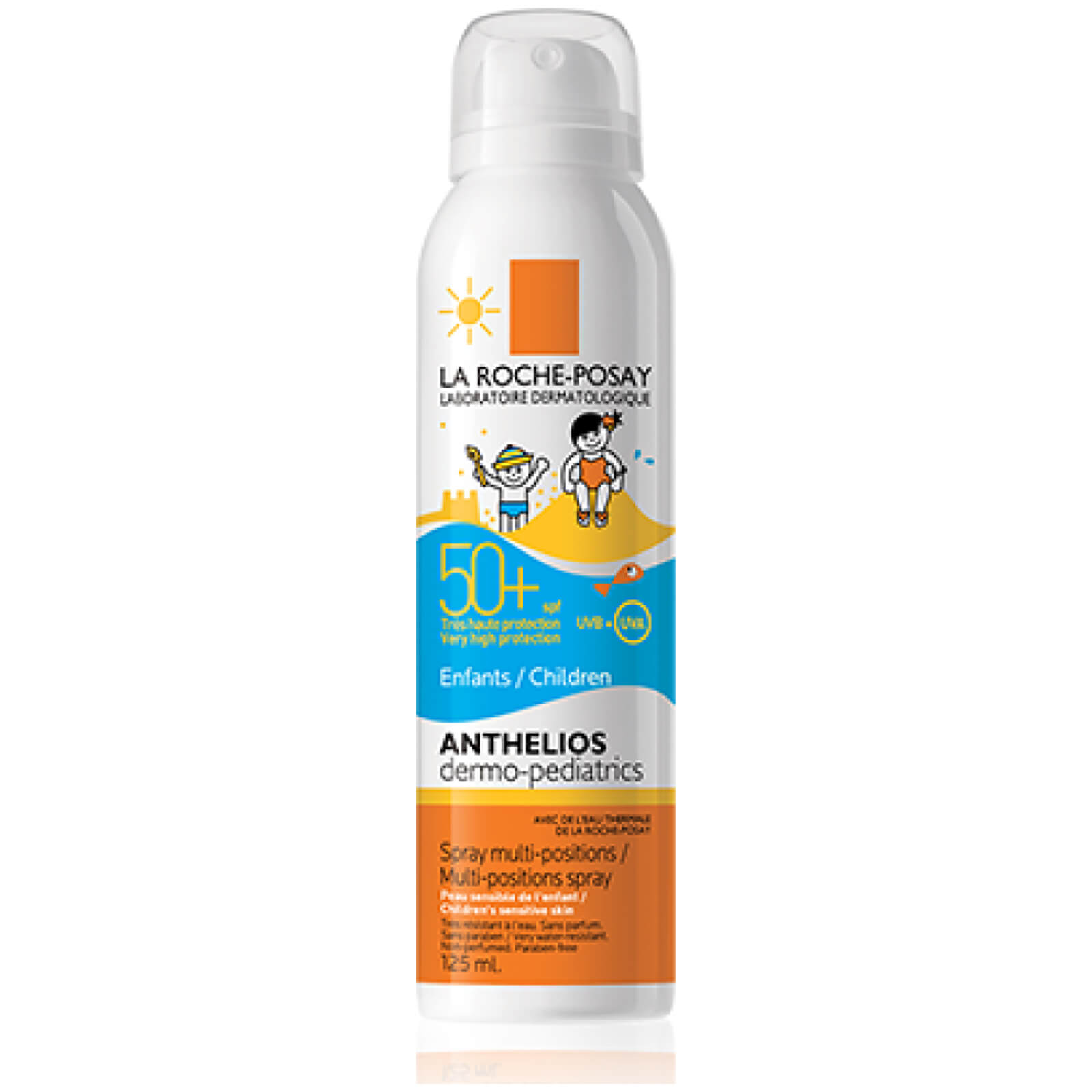 La Roche Posay Anthelios Dermo Pediatrics Spray Spf 50 125ml Free