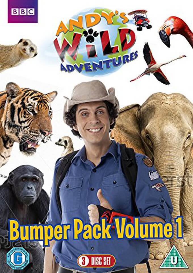 Andy's Wild Adventures - Bumper Pack Vol 1 DVD | Zavvi