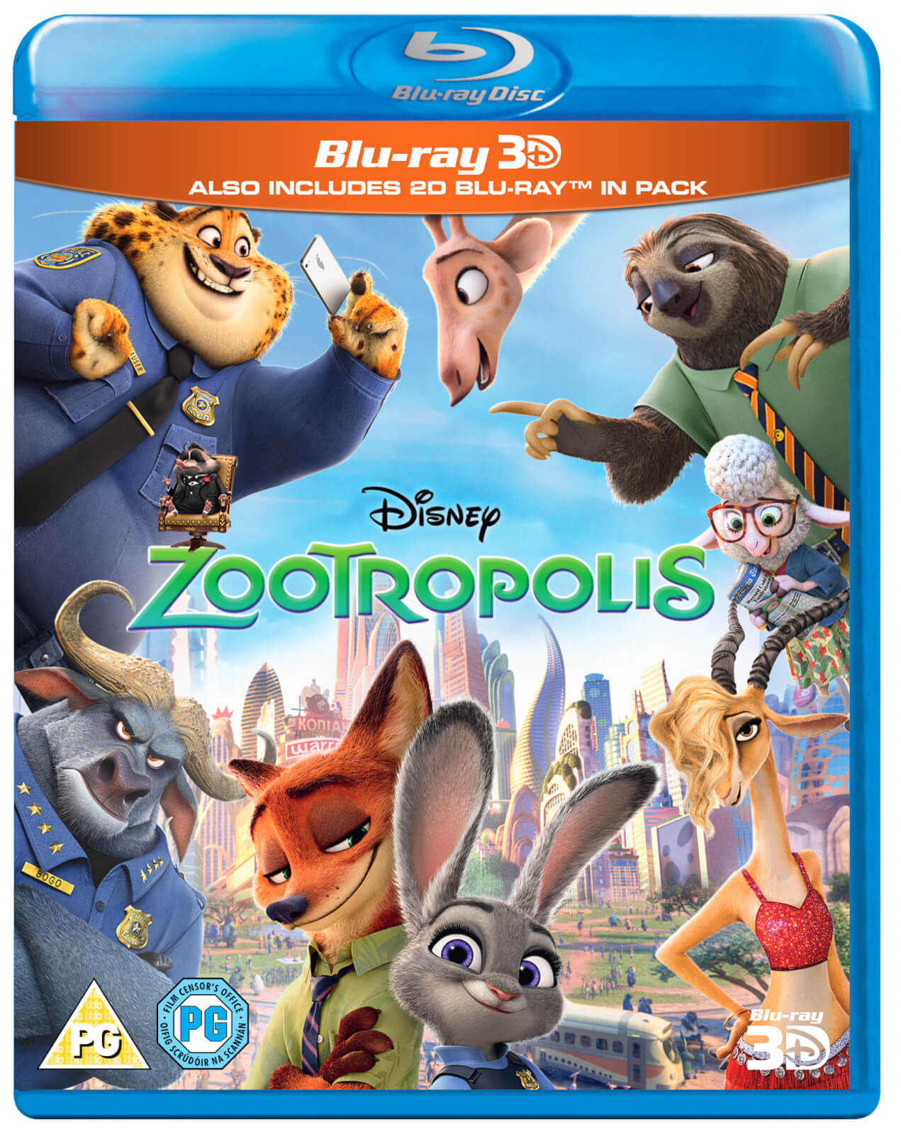 Zootropolis 3D Blu-ray | Zavvi