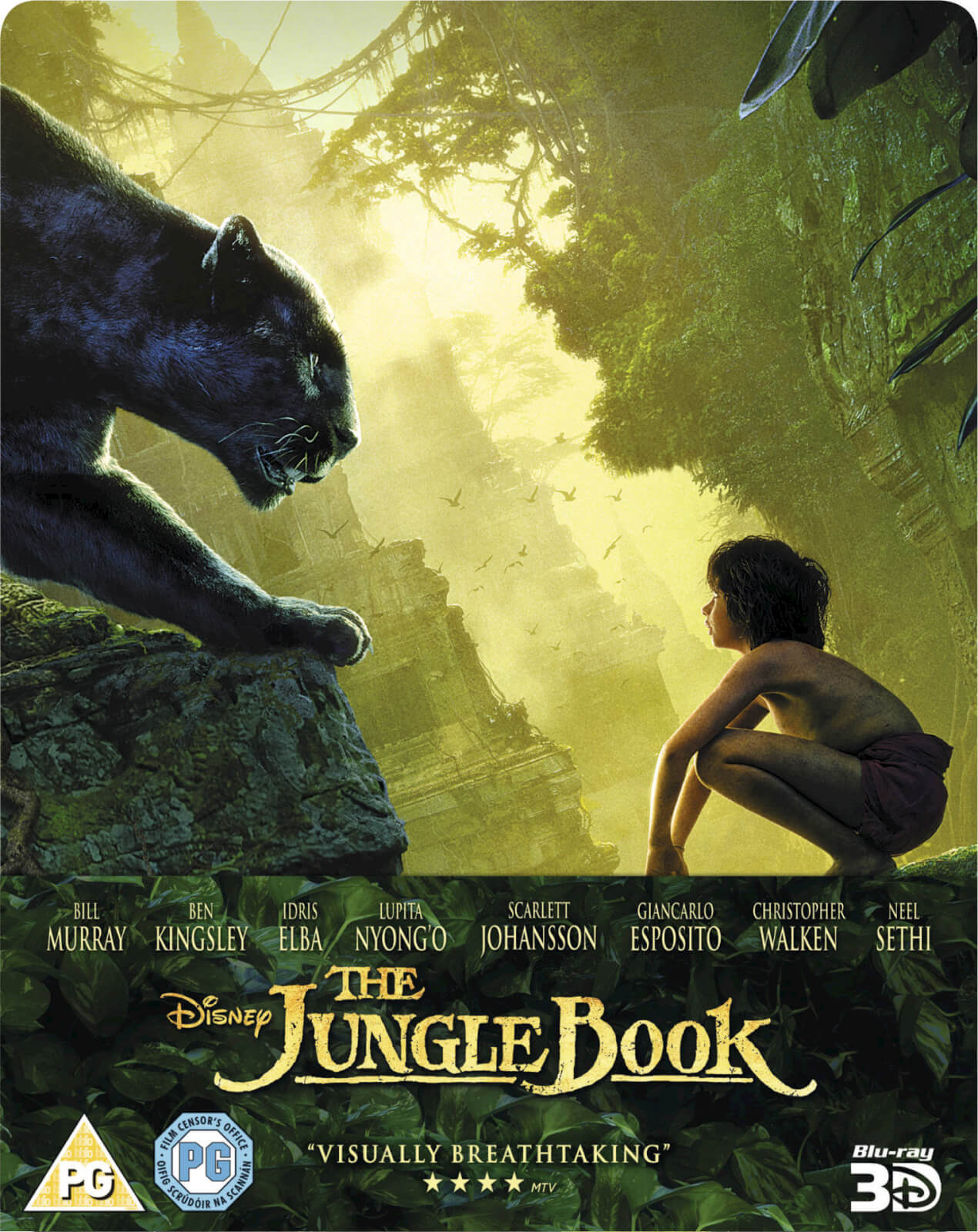 The Jungle Book 3D (Includes 2D Version) - Zavvi Exclusive Limited ...