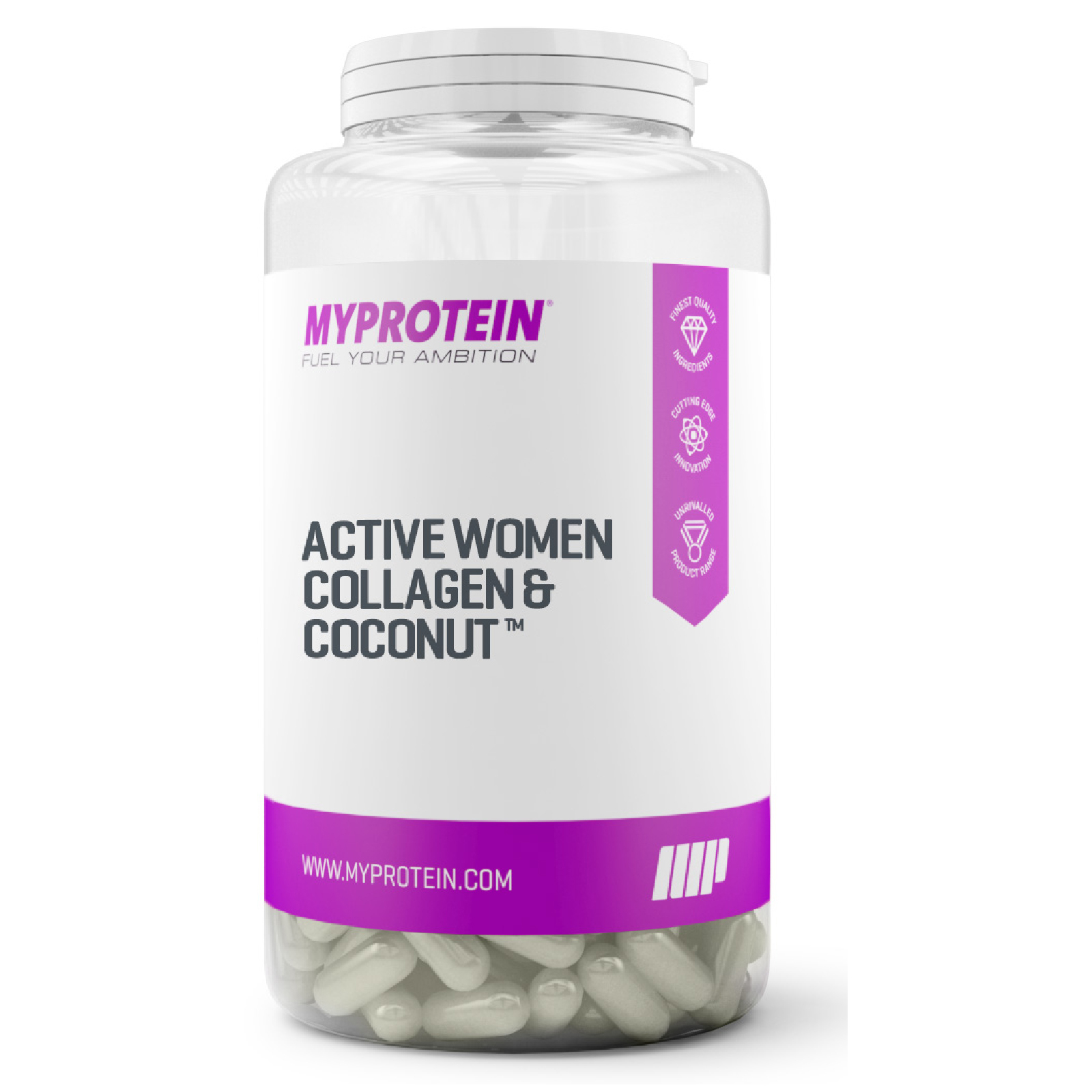 Active Women Collagen & Coconut™ Capsules | Myprotein