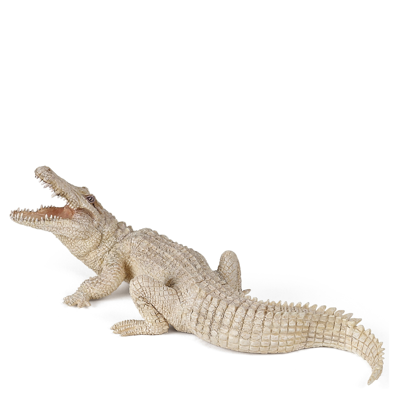 Papo Wild Animal Kingdom: White Crocodile Toys | Zavvi