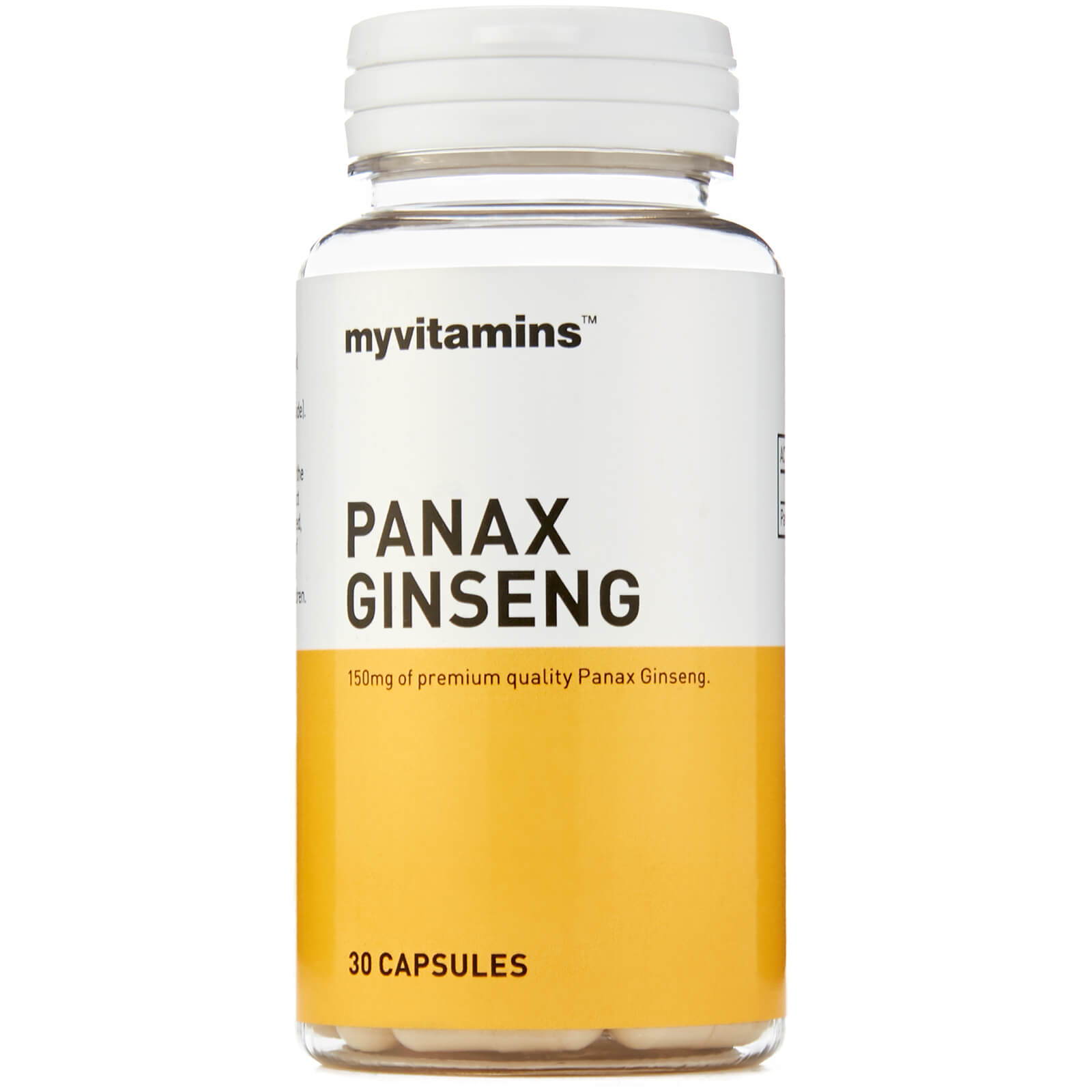 Ginseng Tablets | Natural Korean Ginseng | Myvitamins