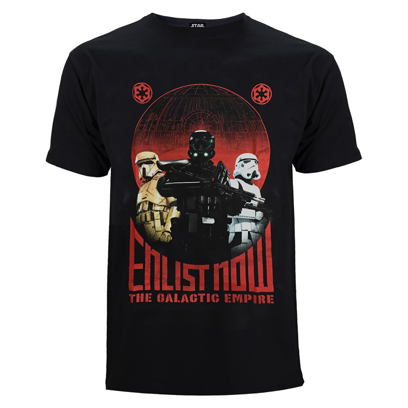 Star Wars Rogue One Men's Trooper T-Shirt - Black Merchandise | Zavvi