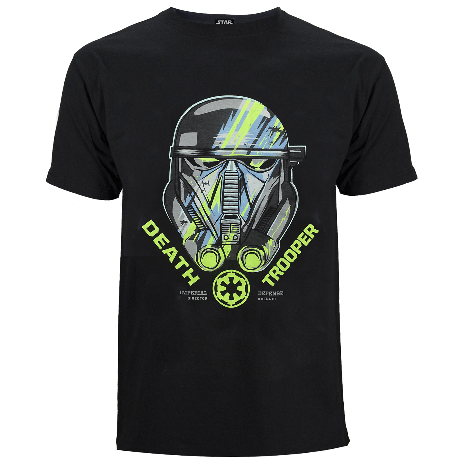 Star Wars Rogue One Men's Death Trooper Head T-Shirt - Black ...