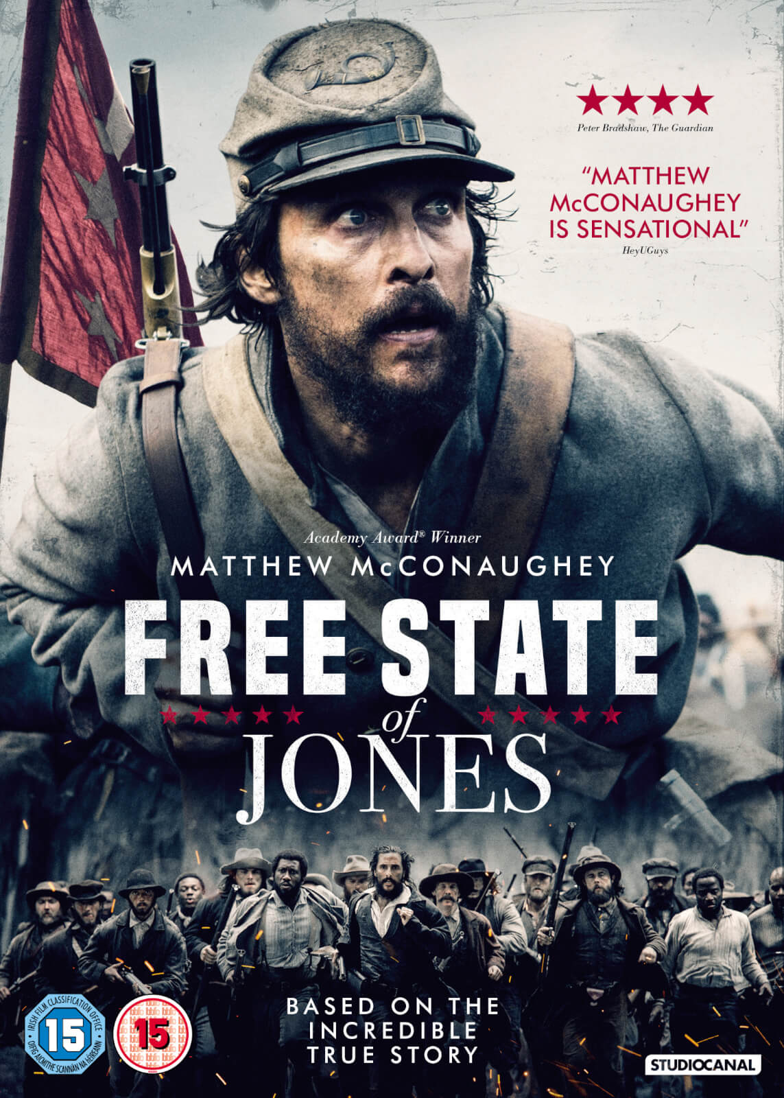 Free State Of Jones DVD | Zavvi