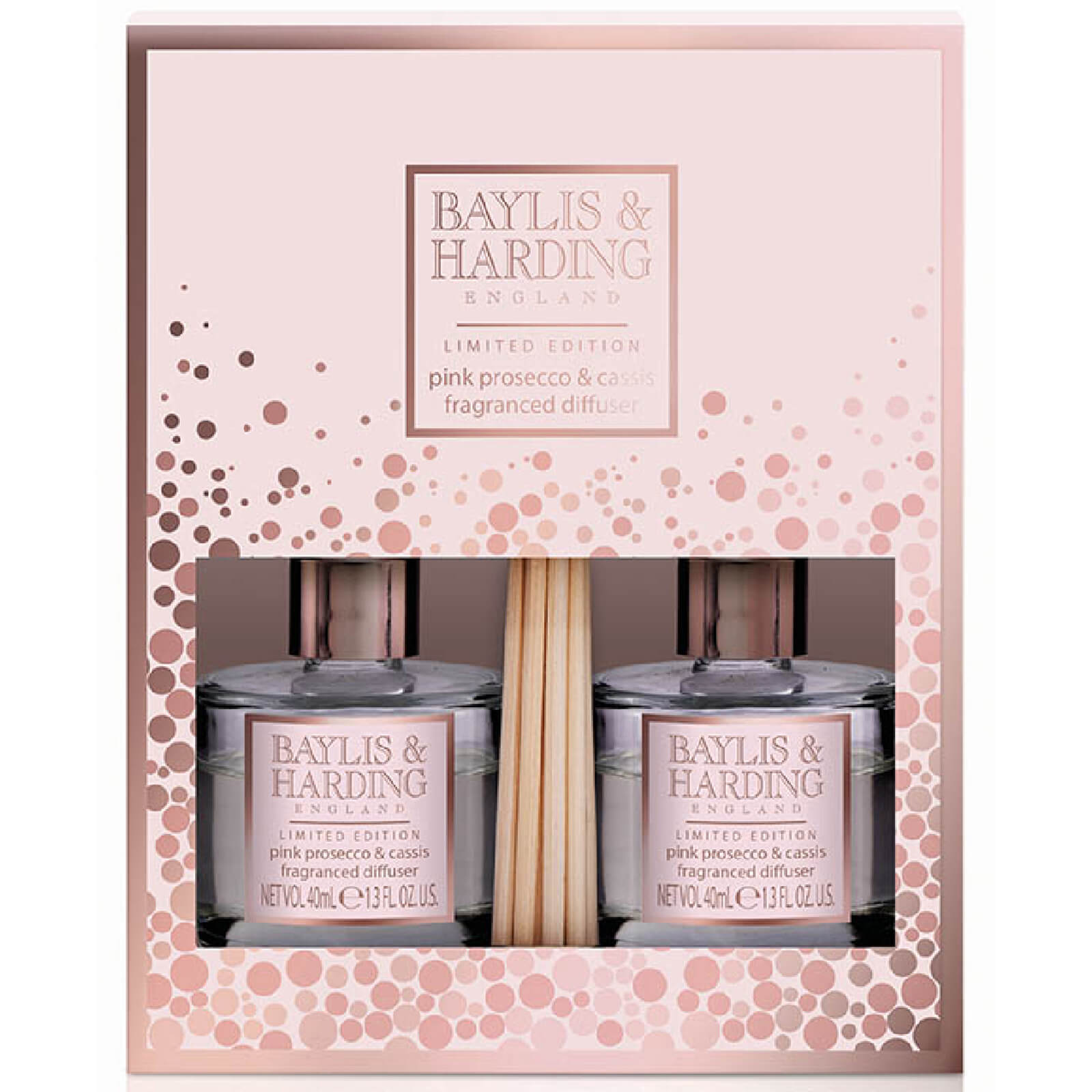 Baylis & Harding Pink Prosecco & Cassis Duo Diffuser Set Homeware ...
